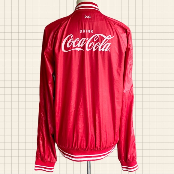 Dolce & Gabbana | Jackets & Coats | 21 Dolce Gabbana Cocacola Jacket ...
